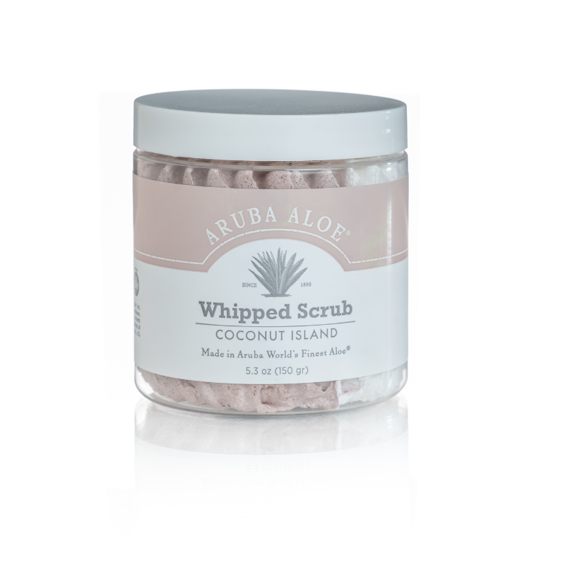 Coconut Island Whipped Sugar Scrub | Aruba Aloe AUA