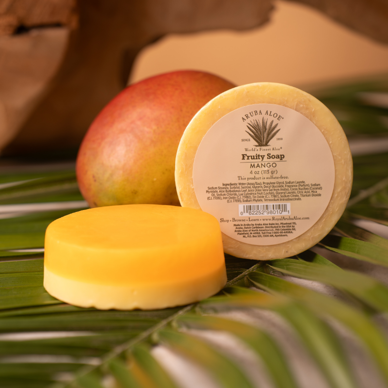Mango Fruity Soap 4oz | Aruba Aloe AUA
