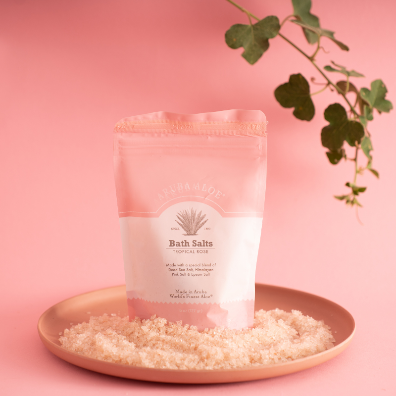 Tropical Rose Bath Salt | Aruba Aloe AUA